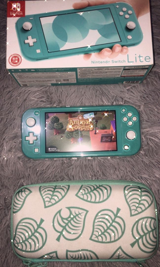 RUSH!!! Nintendo Switch Lite Turquoise, Video Gaming, Video Game ...
