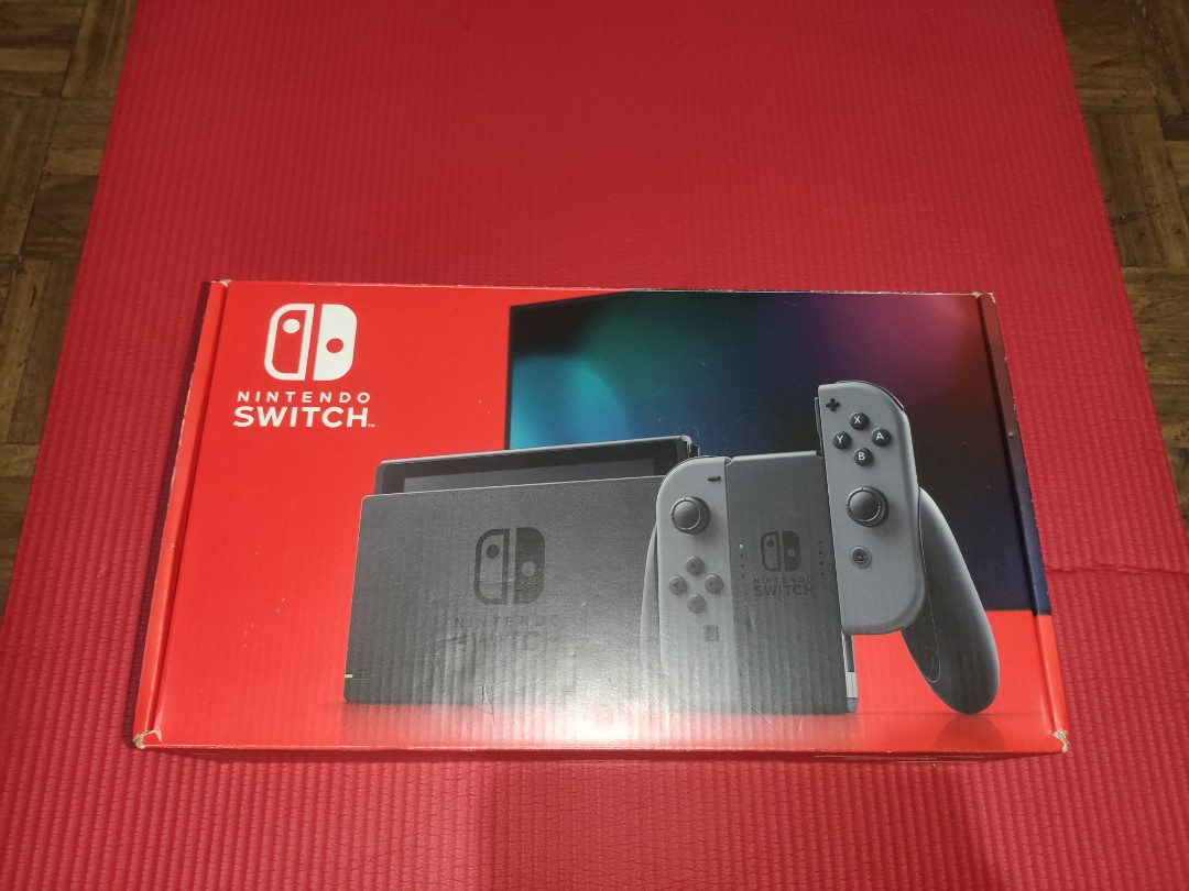 Nintendo switch v2 complete almost new with warranty receipt, Video ...