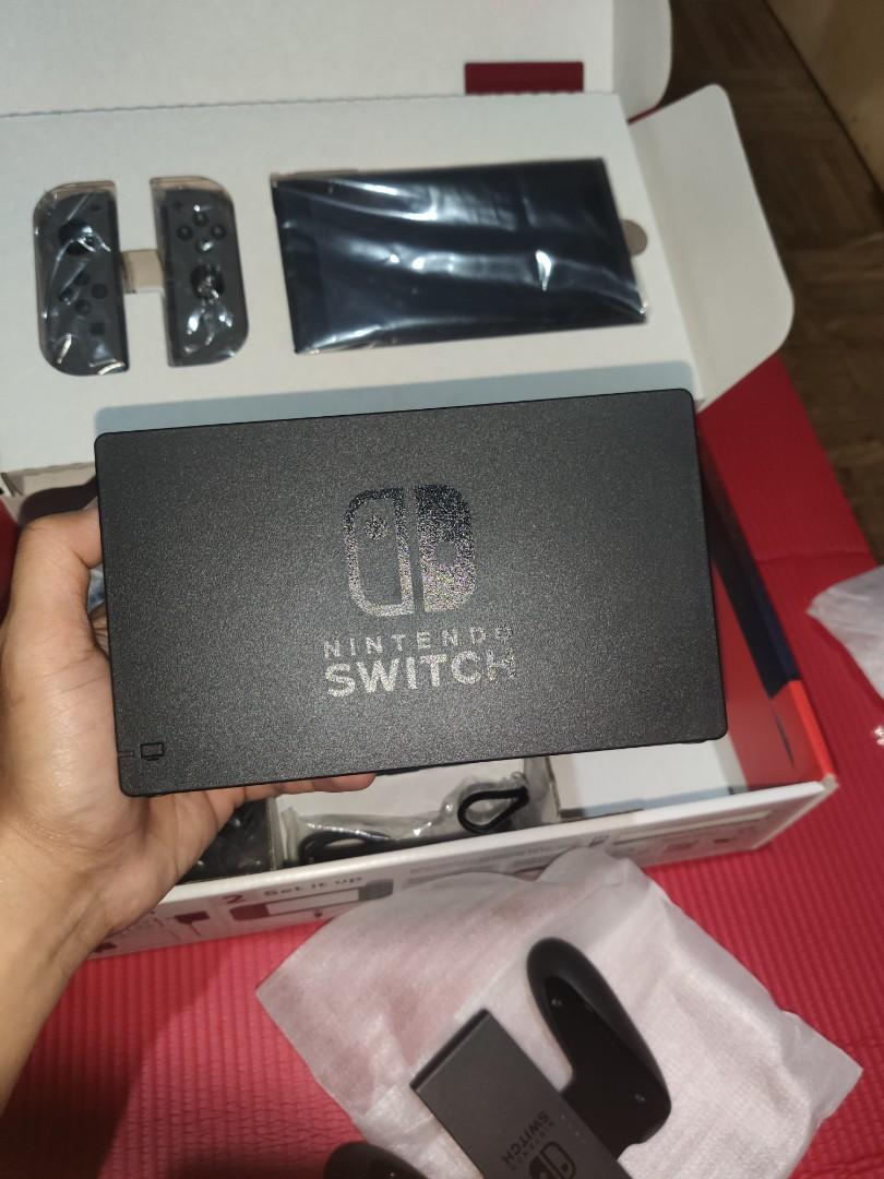 Nintendo switch v2 complete almost new with warranty receipt, Video ...
