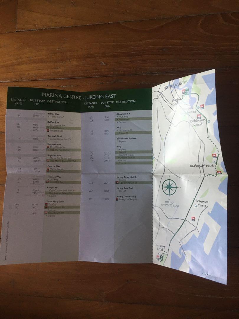 Old Tower Transit Bus Guide of Service 97e, Hobbies & Toys, Memorabilia ...