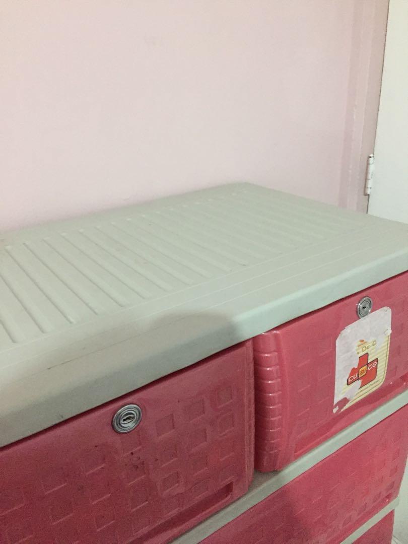 Orocan lucky star pink chest dresser drawer of 5 6, Furniture & Home ...