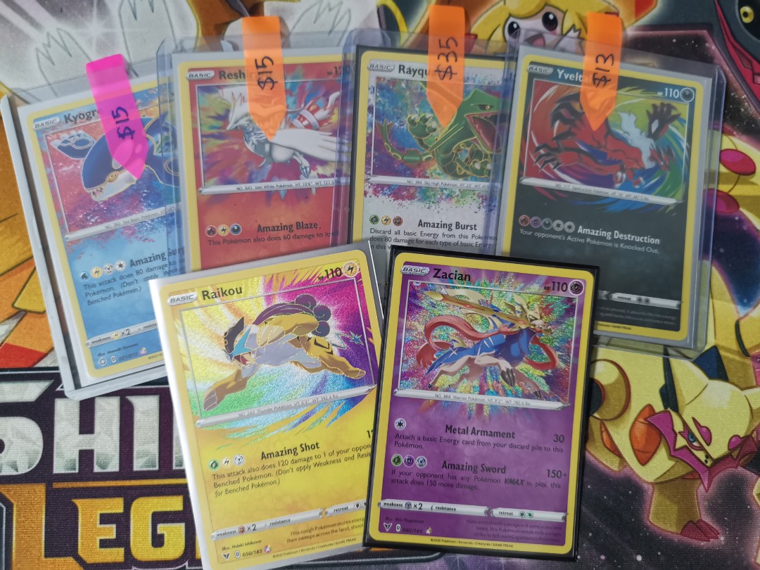 Pokemon TCG Amazing Rare, Hobbies & Toys, Toys & Games on Carousell