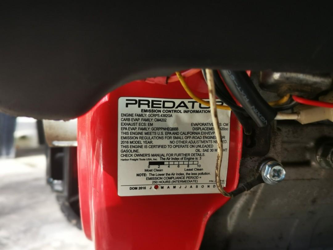 Predator 8750 watts generator (US brand!), Commercial & Industrial ...