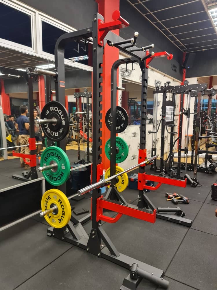Premium Half Rack Power Rack Full Featured Commercial Use, Sports ...