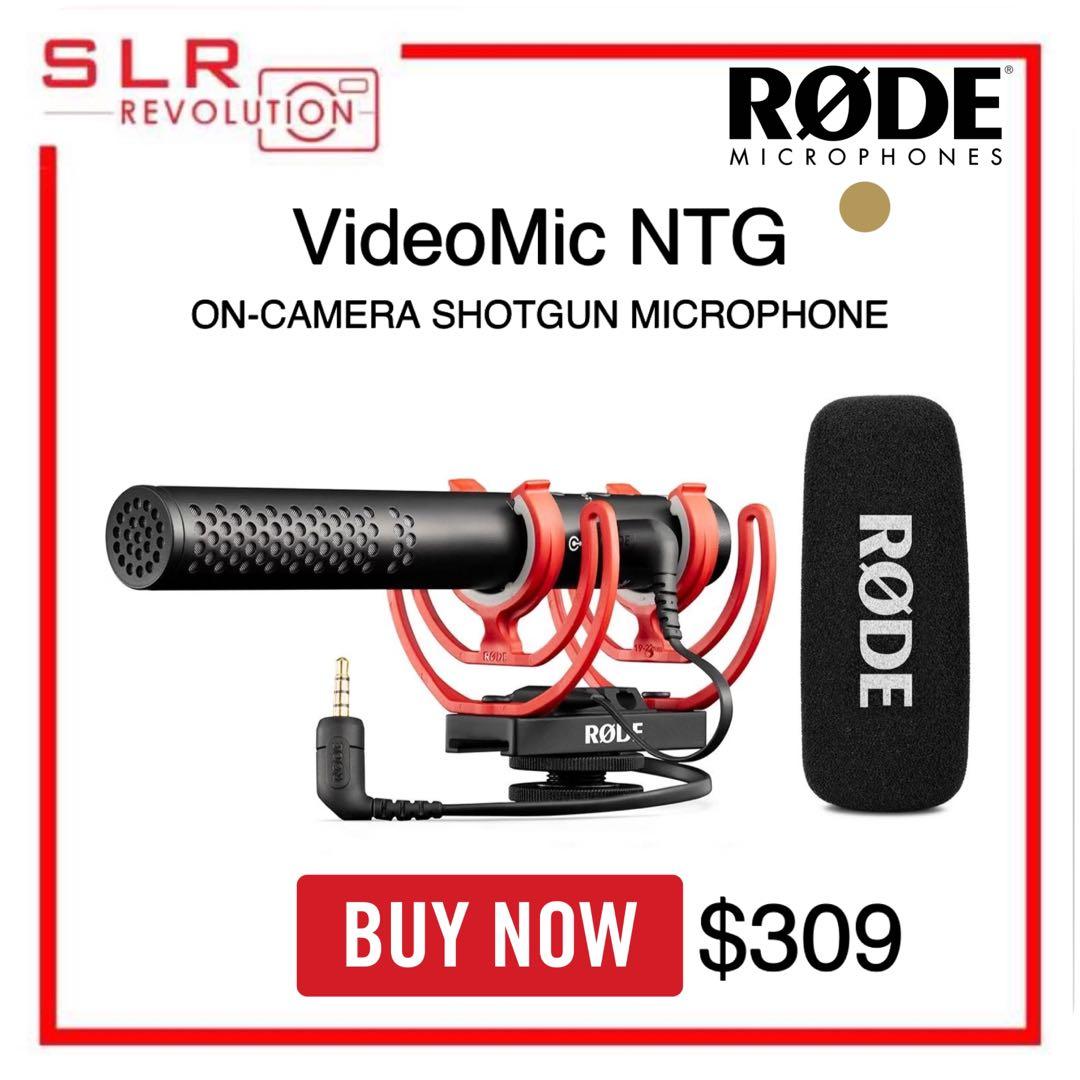 Rode Video Mic NTG, Audio, Microphones on Carousell
