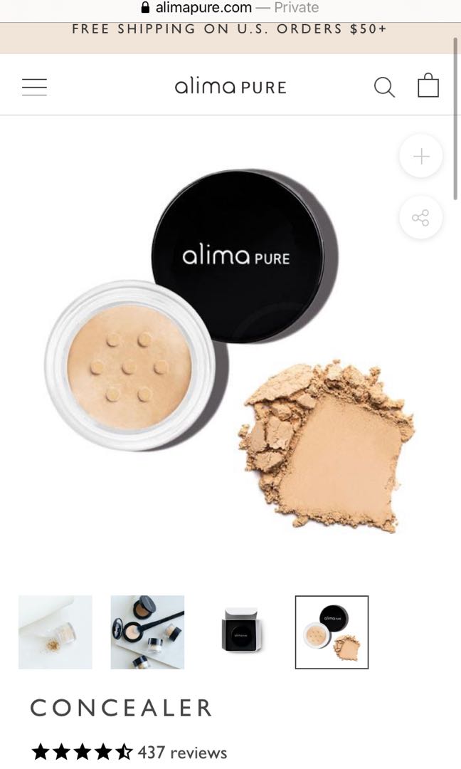 RTP$26 Alima Pure concealer, Beauty & Personal Care, Face, Makeup on ...