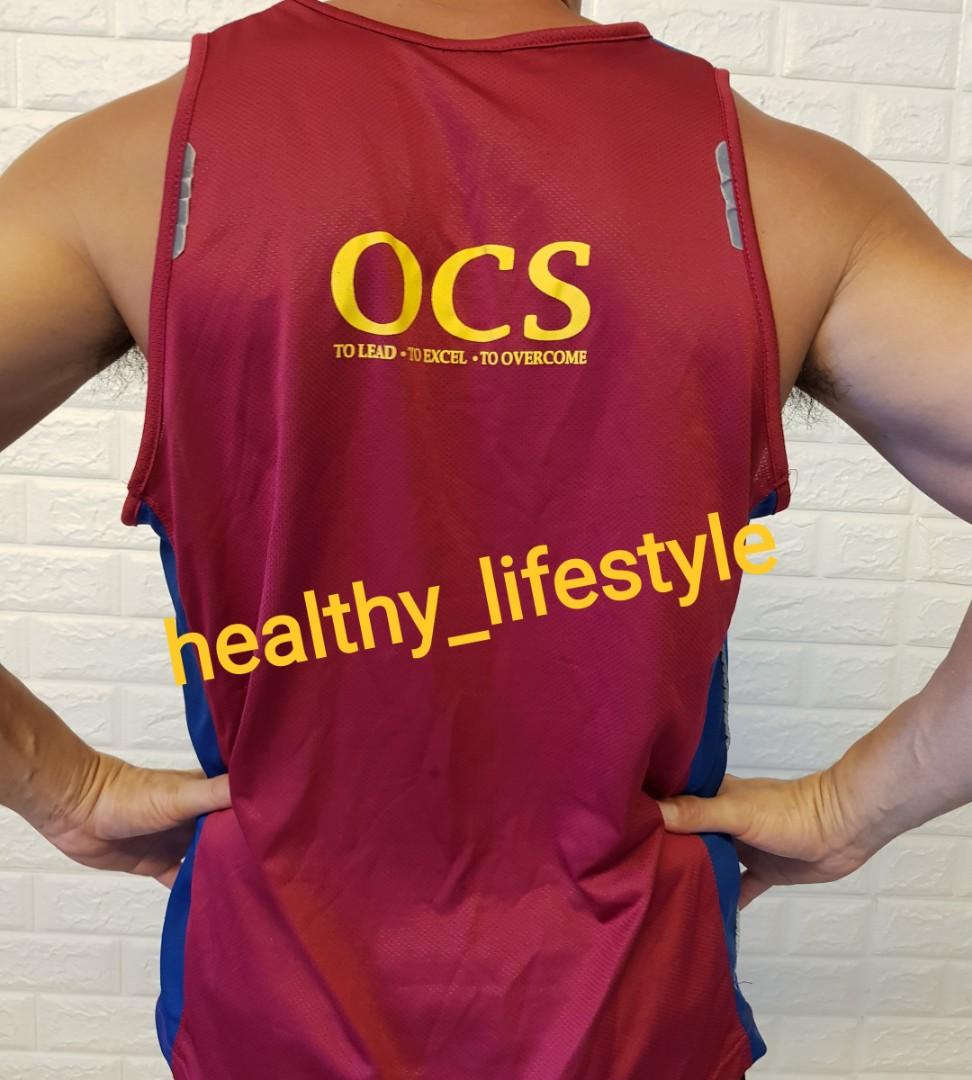 SAF OCS Singlet L, Men's Fashion, Activewear on Carousell