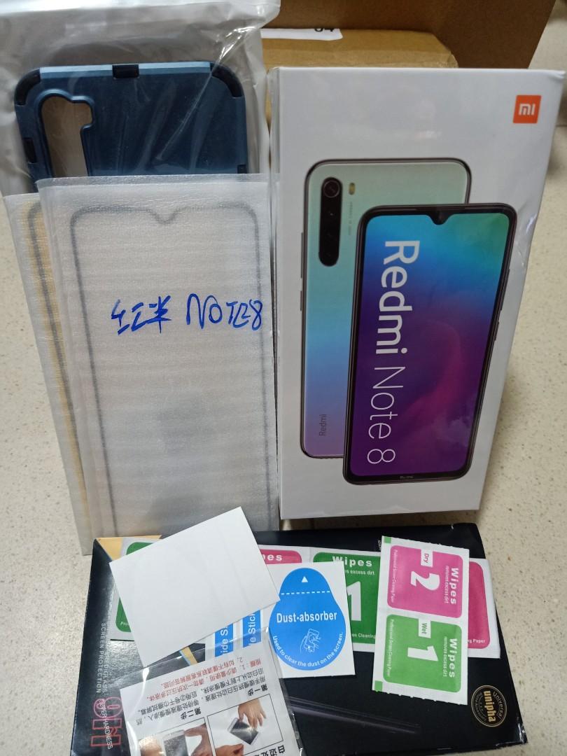 SEALED Xiaomi Redmi Note 8 Moonlight White 4GB 64GB (Global Version ...