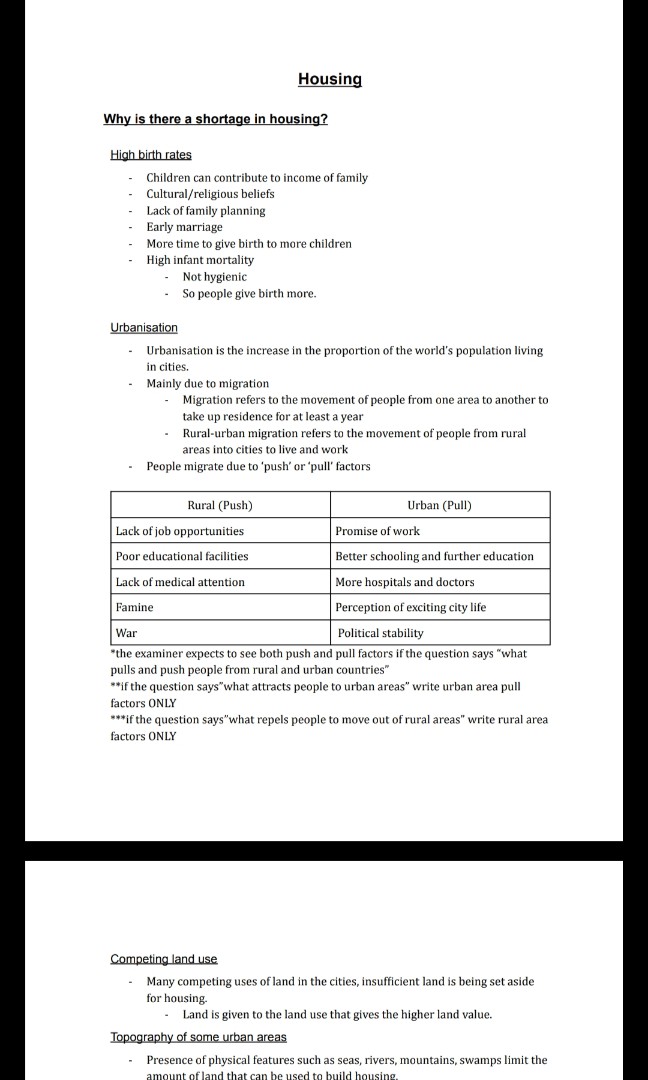Secondary 2 Geography Notes, Hobbies & Toys, Books & Magazines ...