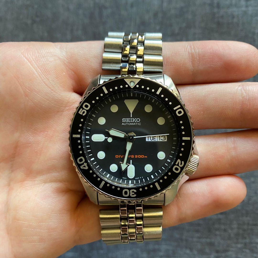 Seiko SKX007 Jubilee + Rubber Strap, Men's Fashion, Watches ...
