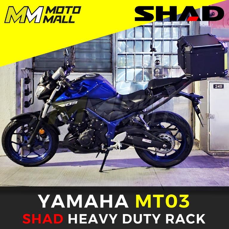 [SHAD] YAMAHA MT03/MT25 rack / bracket for motorcycle top box ...
