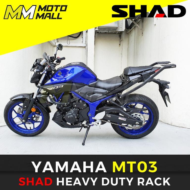 [SHAD] YAMAHA MT03/MT25 rack / bracket for motorcycle top box ...