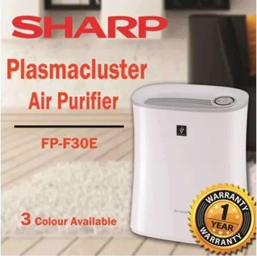 Sharp Air Purifier FP-F30E-H, TV & Home Appliances, Air Purifiers ...