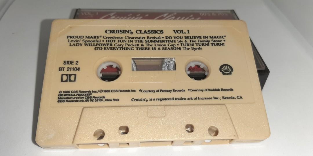 Shell Cruisin Classics Vol. 1 Collectible Cassette Tape 90s Collection ...