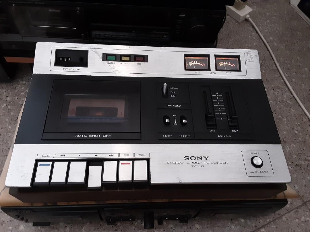 Sony Cassette Deck TC-117, Audio, Portable Music Players on Carousell