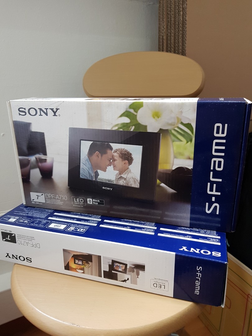 Sony S-Frame (brand new) x 2, TV & Home Appliances, TV & Entertainment ...