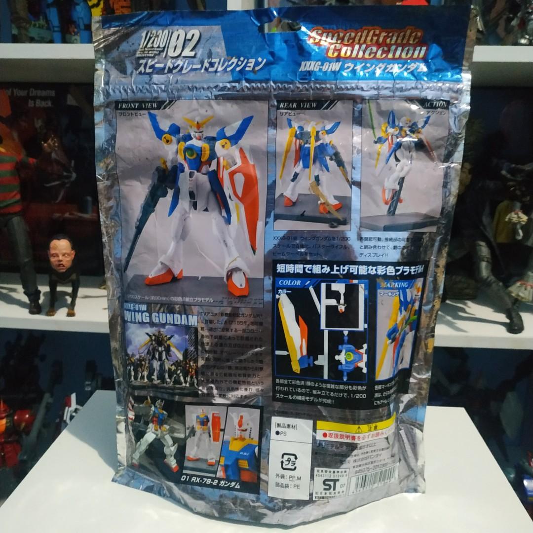 Very Rare!!!!! 1/200 Speed Grade Wing Gundam *With freebies TRADE ONLY ...