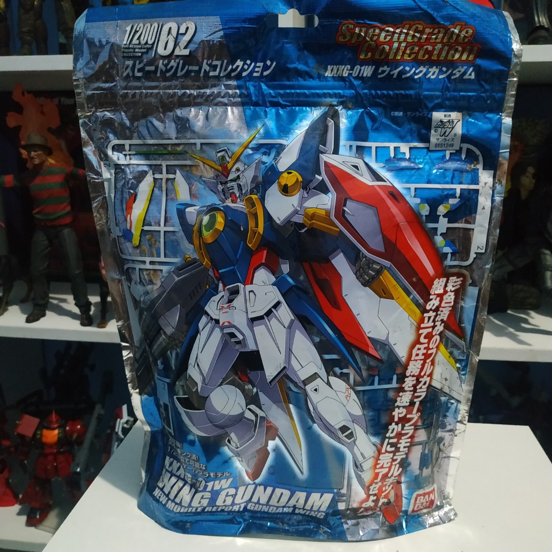 Very Rare!!!!! 1/200 Speed Grade Wing Gundam *With freebies TRADE ONLY ...