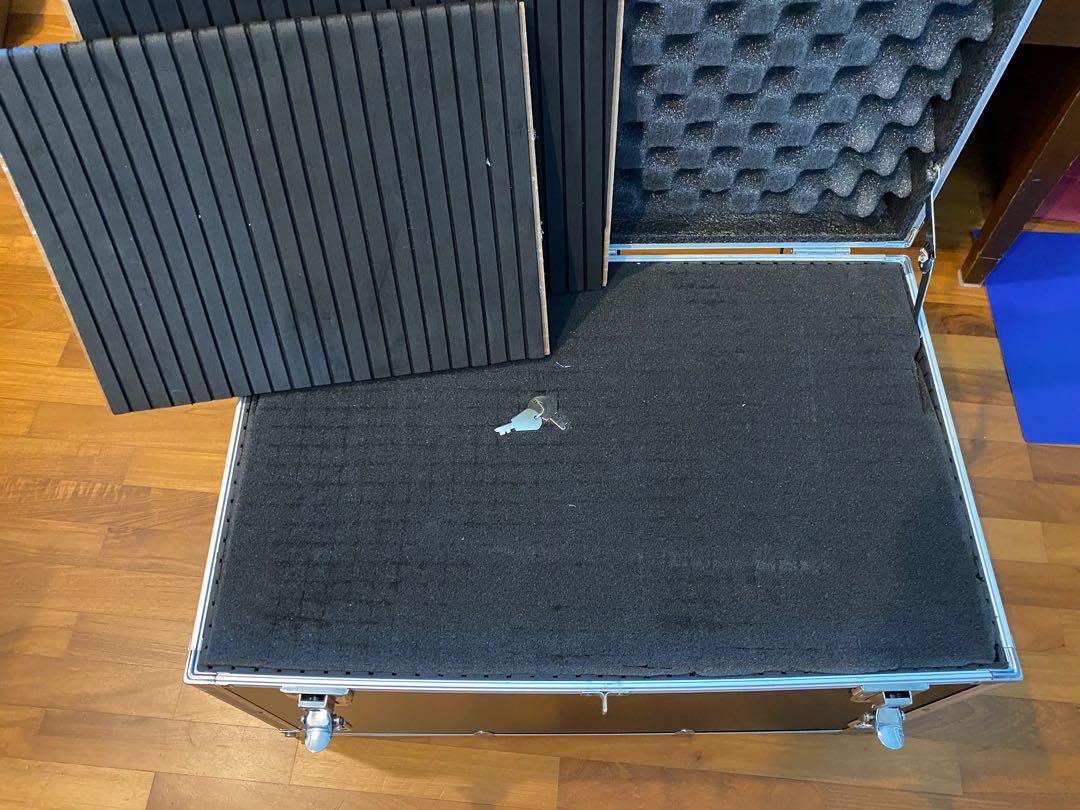 Steady huge storage box with lock & partition, Furniture & Home Living ...