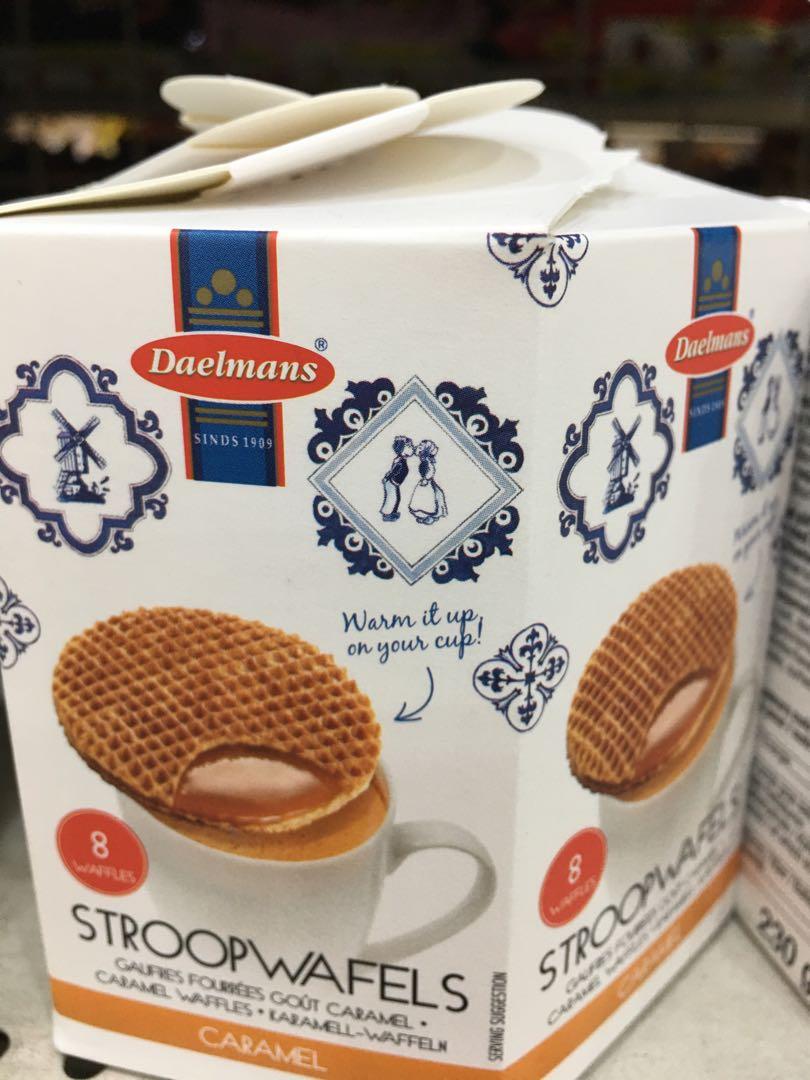 Stroop waffles, Makanan & Minuman, Snek di Carousell