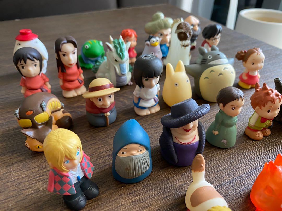 Studio Ghibli Finger Puppet Collectibles purchased in Tokyo, Hobbies ...