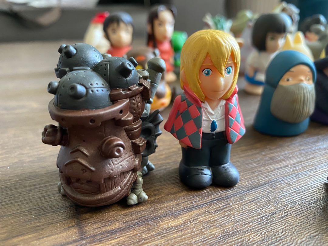 Studio Ghibli Finger Puppet Collectibles purchased in Tokyo, Hobbies ...