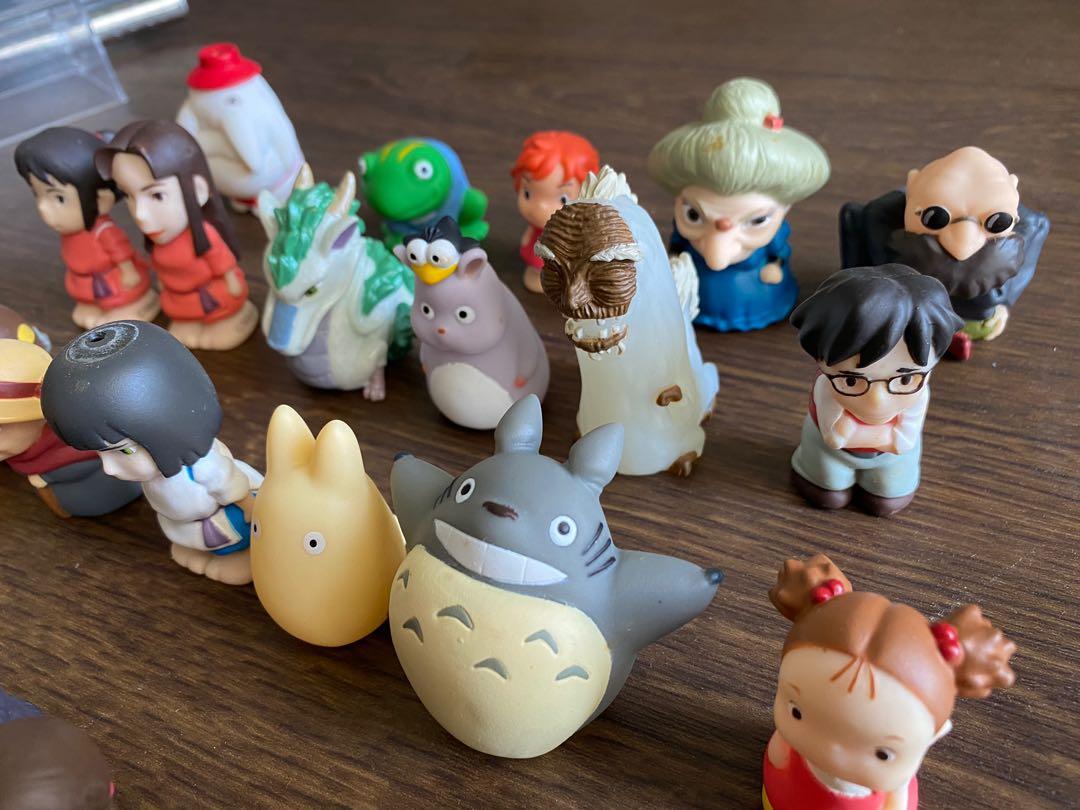 Studio Ghibli Finger Puppet Collectibles purchased in Tokyo, Hobbies ...