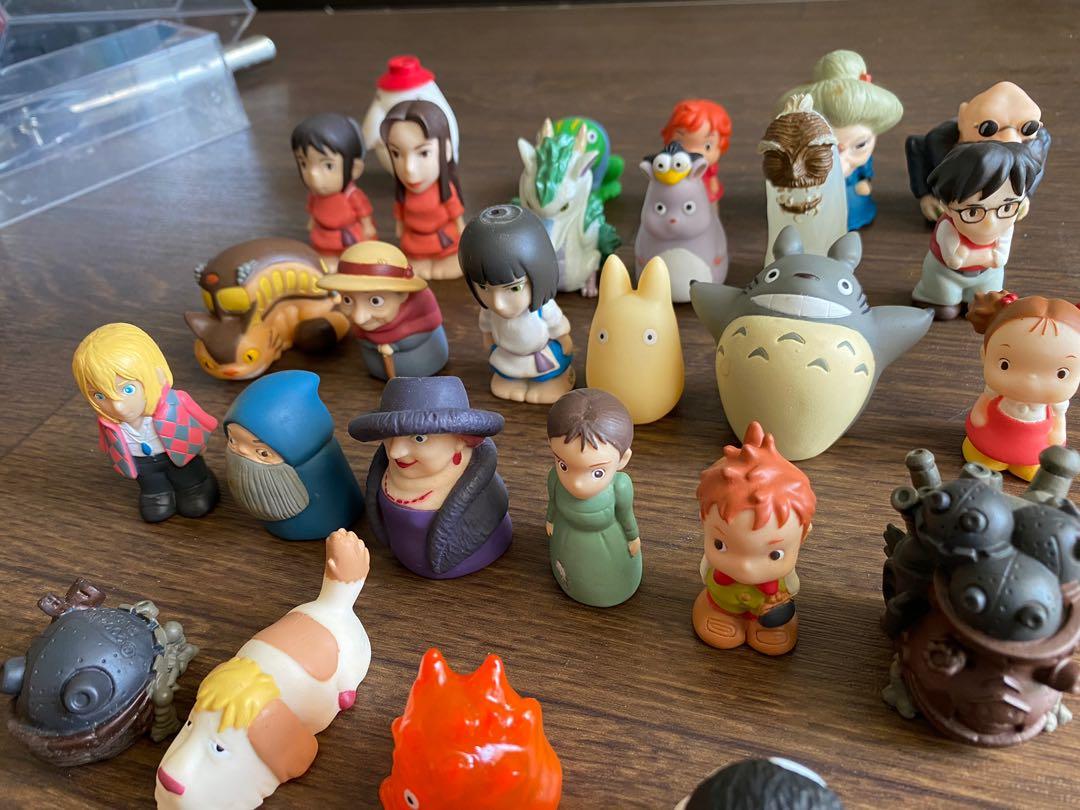 Studio Ghibli Finger Puppet Collectibles purchased in Tokyo, Hobbies ...