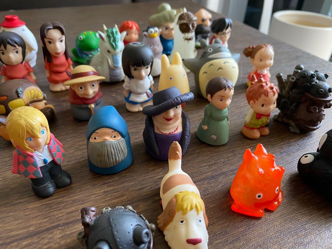 Studio Ghibli Finger Puppet Collectibles purchased in Tokyo, Hobbies ...