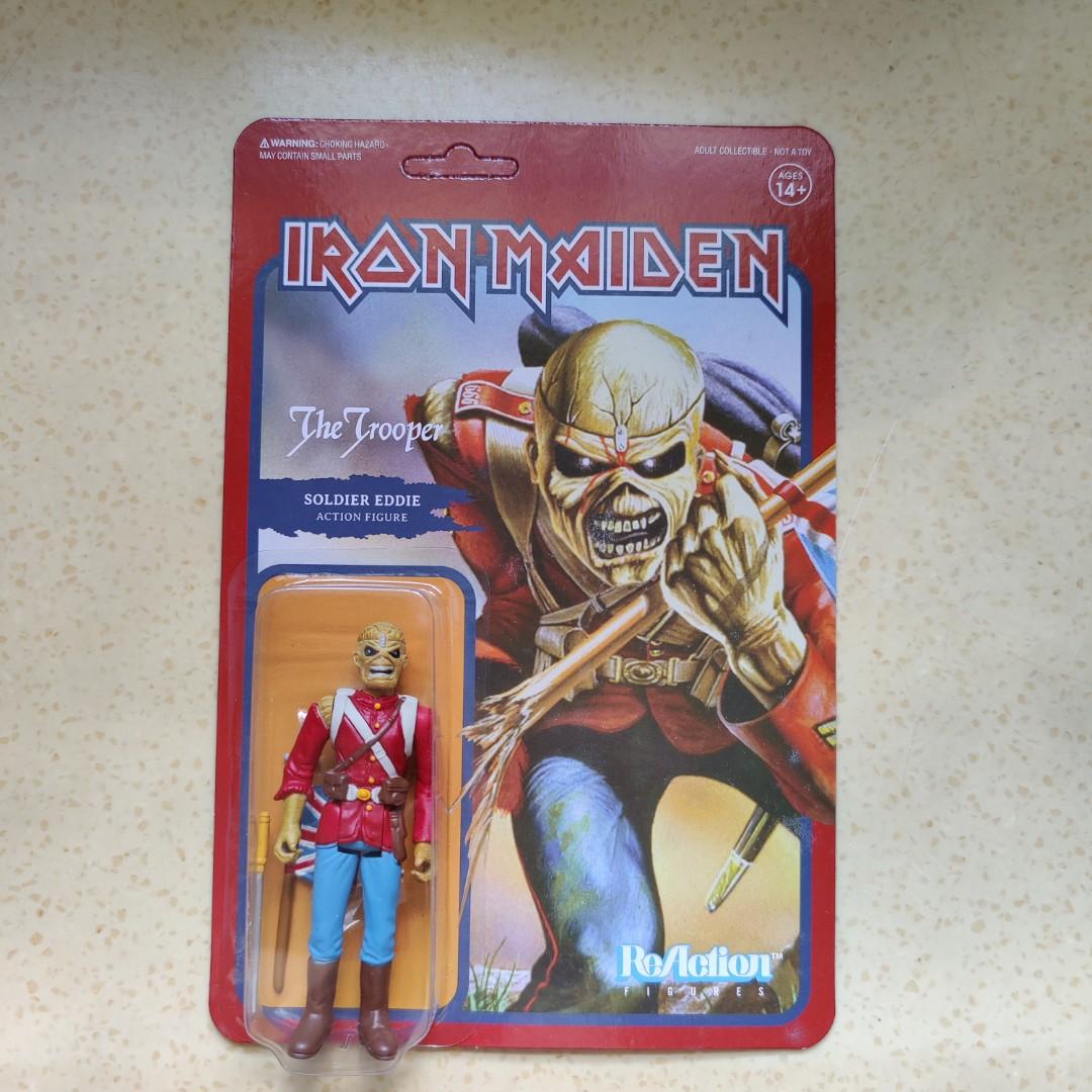 Super7 Iron Maiden ReAction Eddie 3.75 Inch Figures Star Case, Hobbies ...