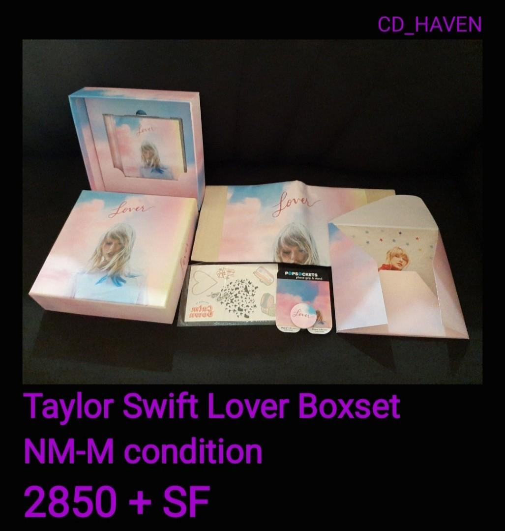 Taylor Swift Lover Boxset (unsealed), Hobbies & Toys, Music & Media ...