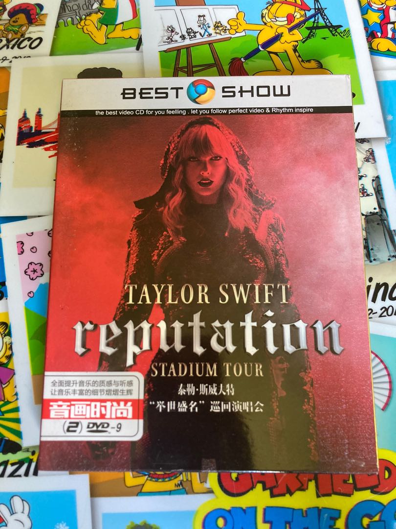 Taylor Swift: Reputation Stadium Tour & 1989 Tour Dvd, Hobbies & Toys ...
