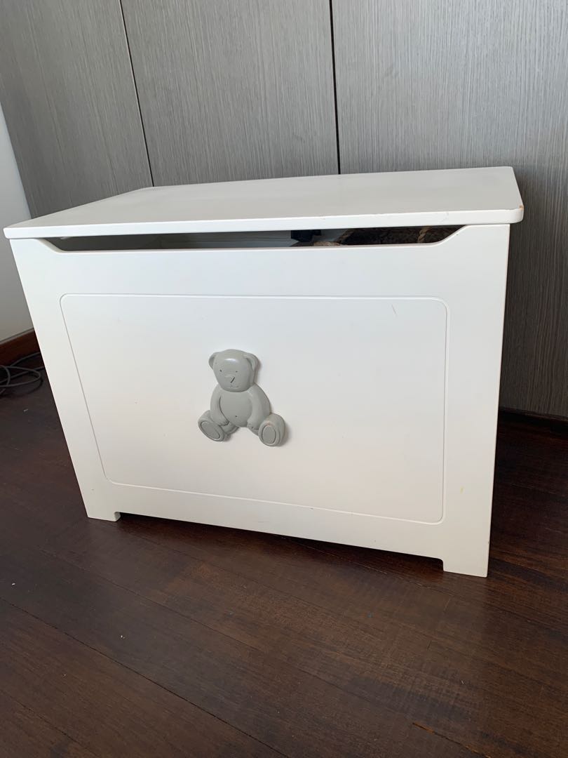 Teddy Bear Toy Box - Theo Brand, Hobbies & Toys, Toys & Games on Carousell