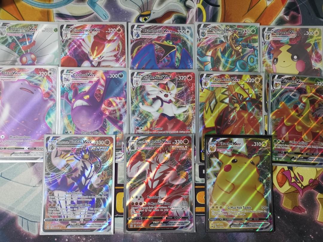 Ultra Rare VMAX Cards - Pokemon TCG, Hobbies & Toys, Toys & Games on ...