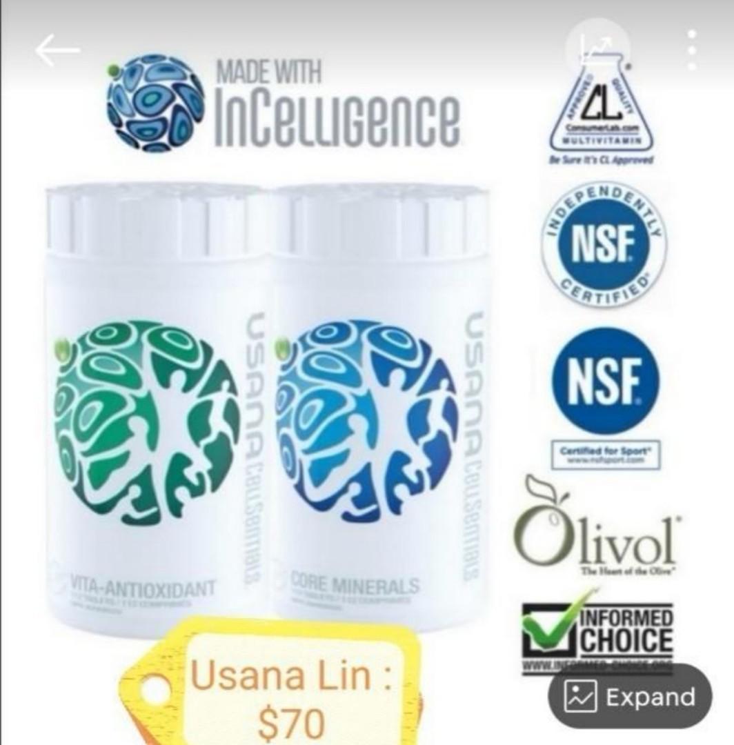 usana Cellsentials, Health & Nutrition, Health Supplements, Vitamins ...