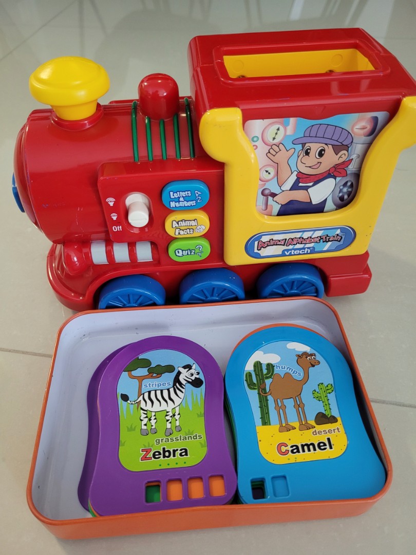 Vtech Animal Alphabet Train, Hobbies & Toys, Toys & Games on Carousell