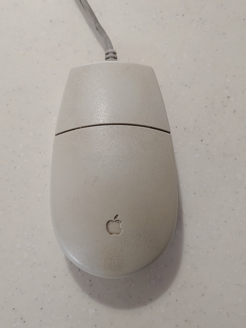 Vintage Apple ADB Desktop Bus Mouse 2, Computers & Tech, Parts ...