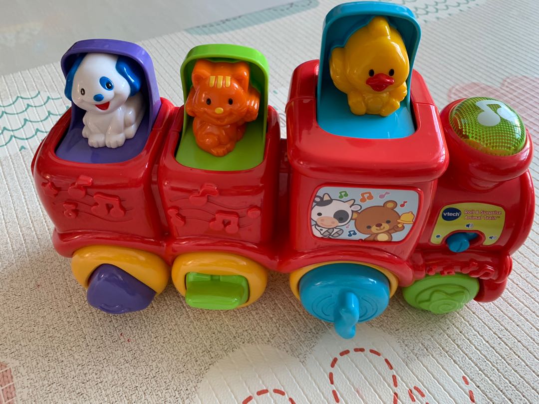 Vtech animal train, Hobbies & Toys, Toys & Games on Carousell