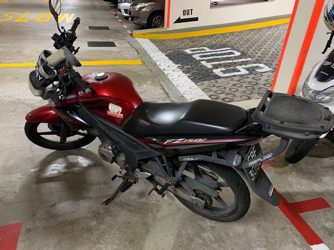 Yamaha FZ 150i, Motorcycles, Motorcycles for Sale, Class 2B on Carousell