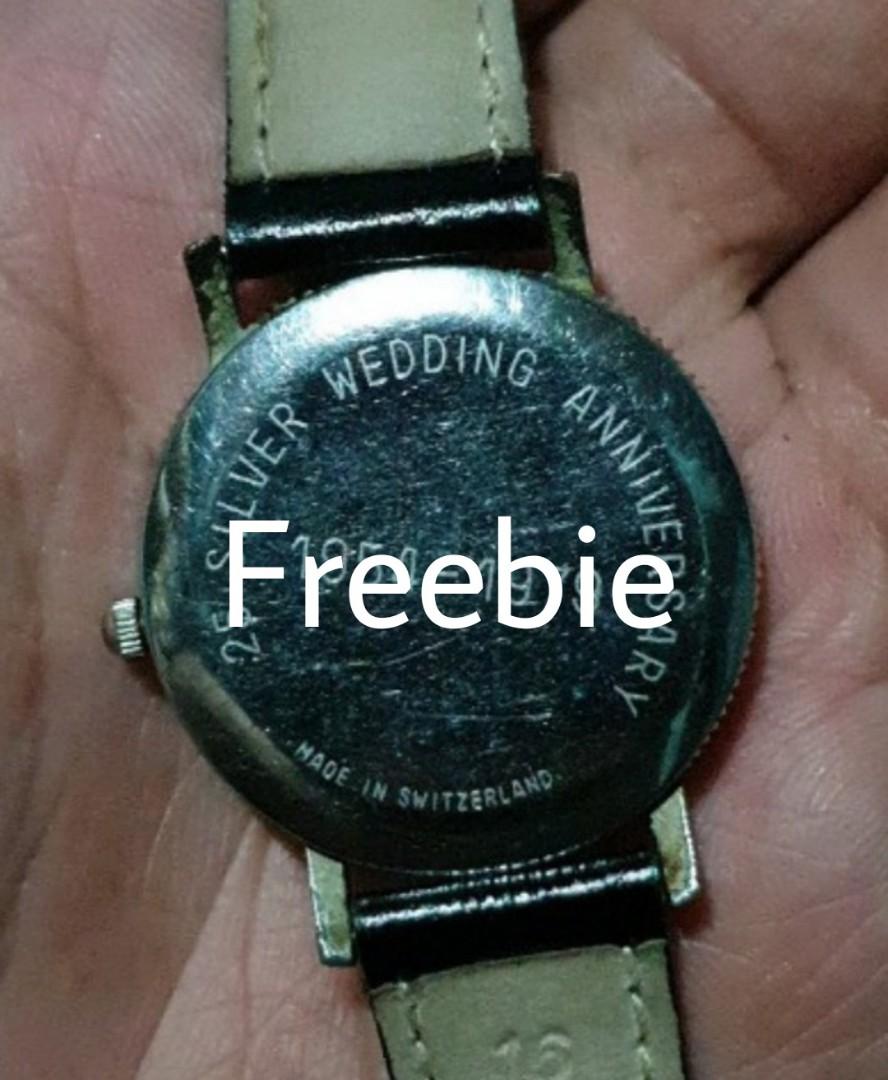 1977 FERDINAND-IMELDA MARCOS WATCH (25k/each), Luxury, Watches on Carousell