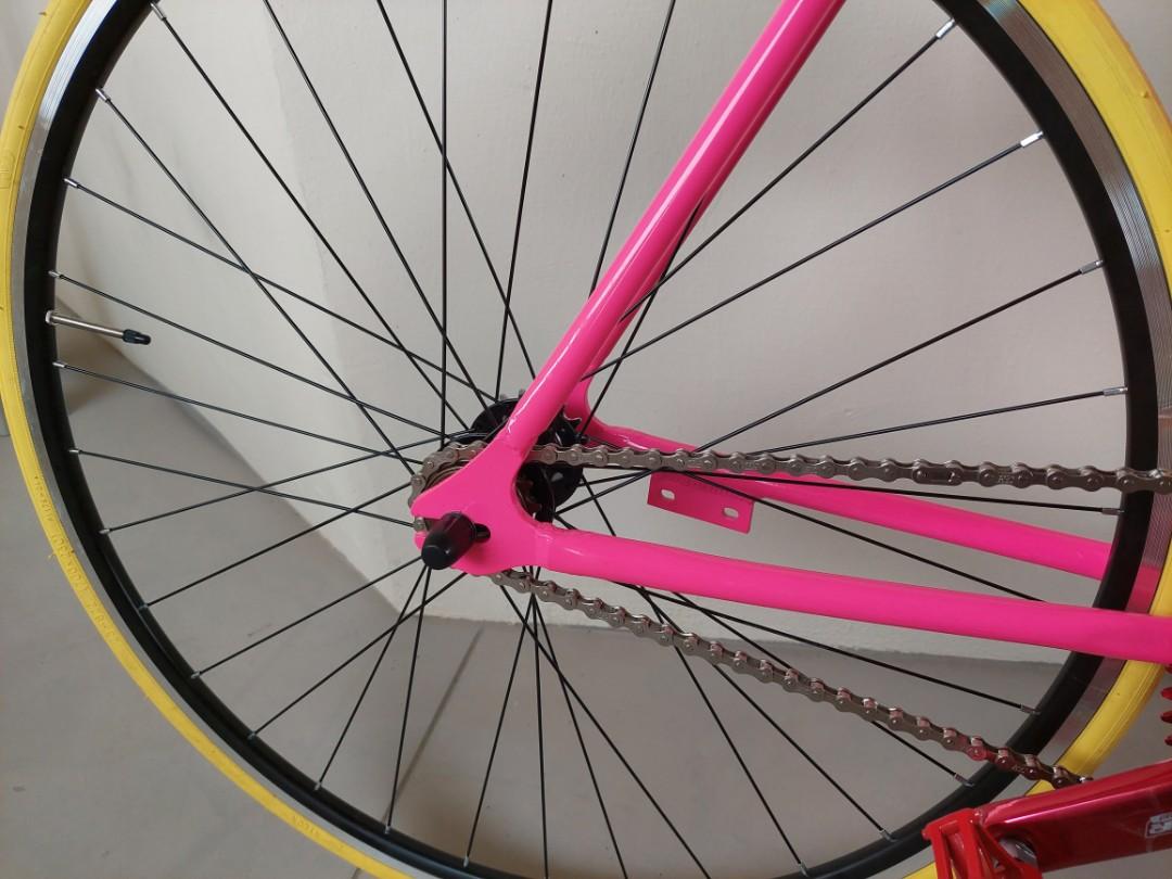 700c Custom Built Fixie, Bicycles & PMDs, Bicycles, Fixies on Carousell