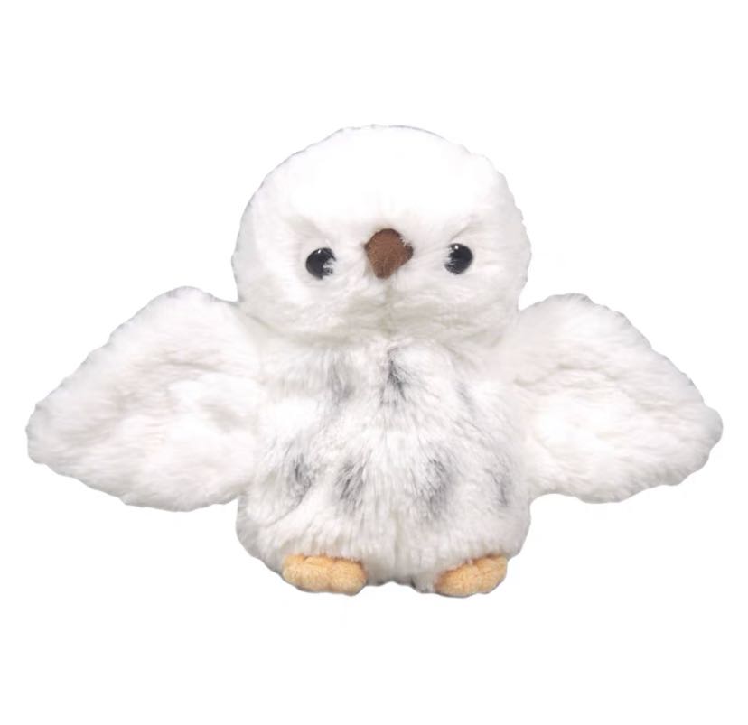 [預訂]日本品牌 Sunlemon Fluffies 系列 白色貓頭鷹毛公仔, 興趣及遊戲, 玩具 & 遊戲類 - Carousell