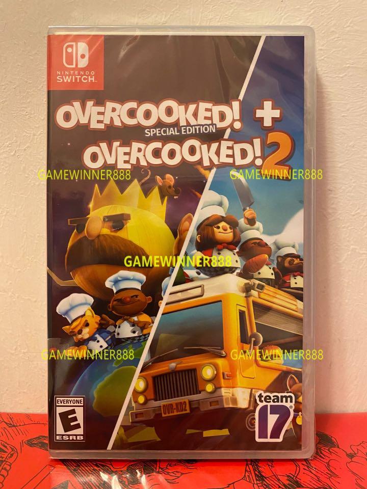 全新 Switch NS遊戲 煮糊了1+2合集 Overcooked 1+2合集 美版中英文版, 電子遊戲, 電子遊戲, Nintendo 任天堂 - Carousell