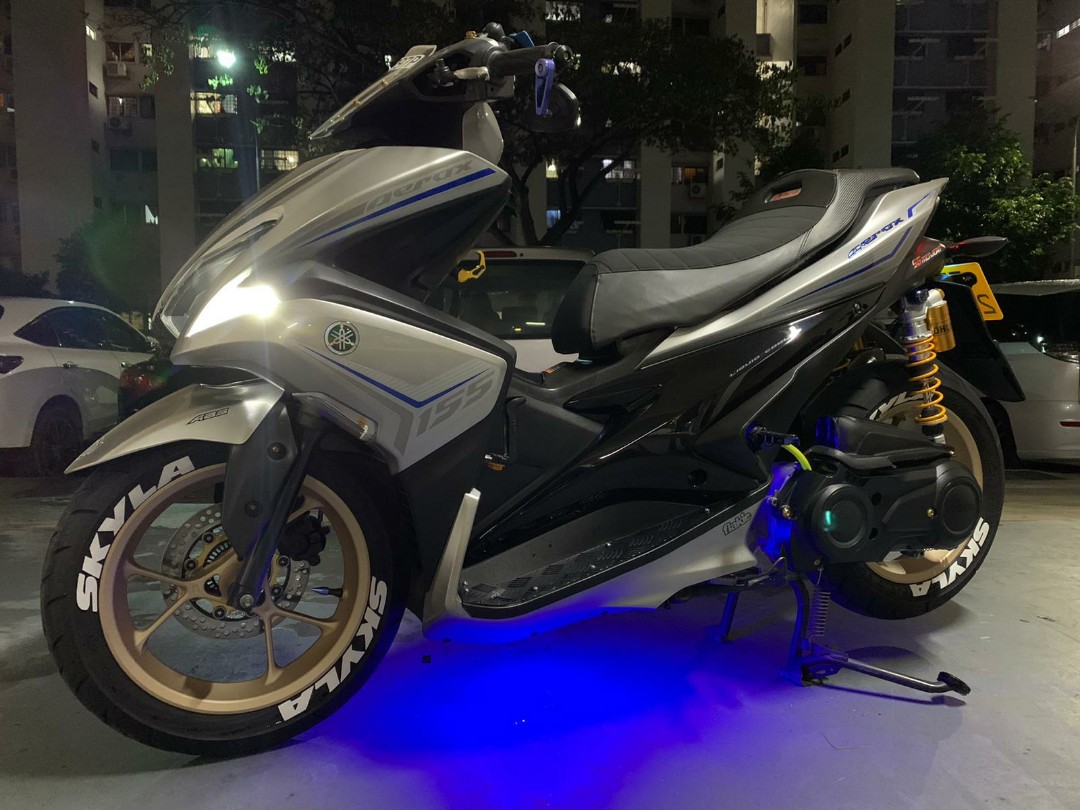 Aerox Version S (Keyless), Motorcycles, Motorcycles for Sale, Class 2B ...