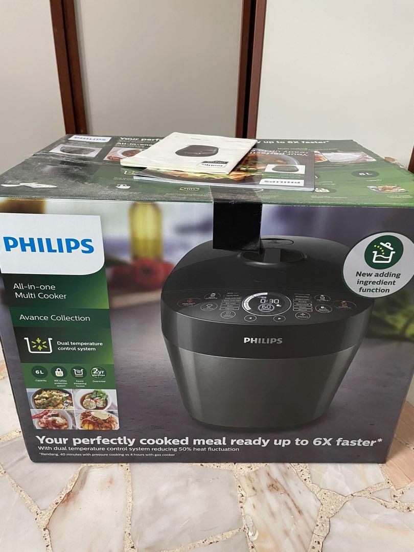 All in one Multi Cooker Philips HD2145, TV & Home Appliances, Kitchen ...