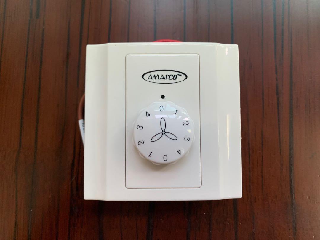 Amasco Ceiling Fan speed regulator, Furniture & Home Living, Lighting ...