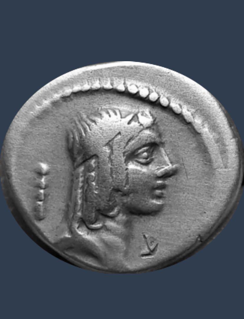 Ancient Roman Republic Calpurnia Piso L f Frugi Denarius. 67 BC. Coin ...