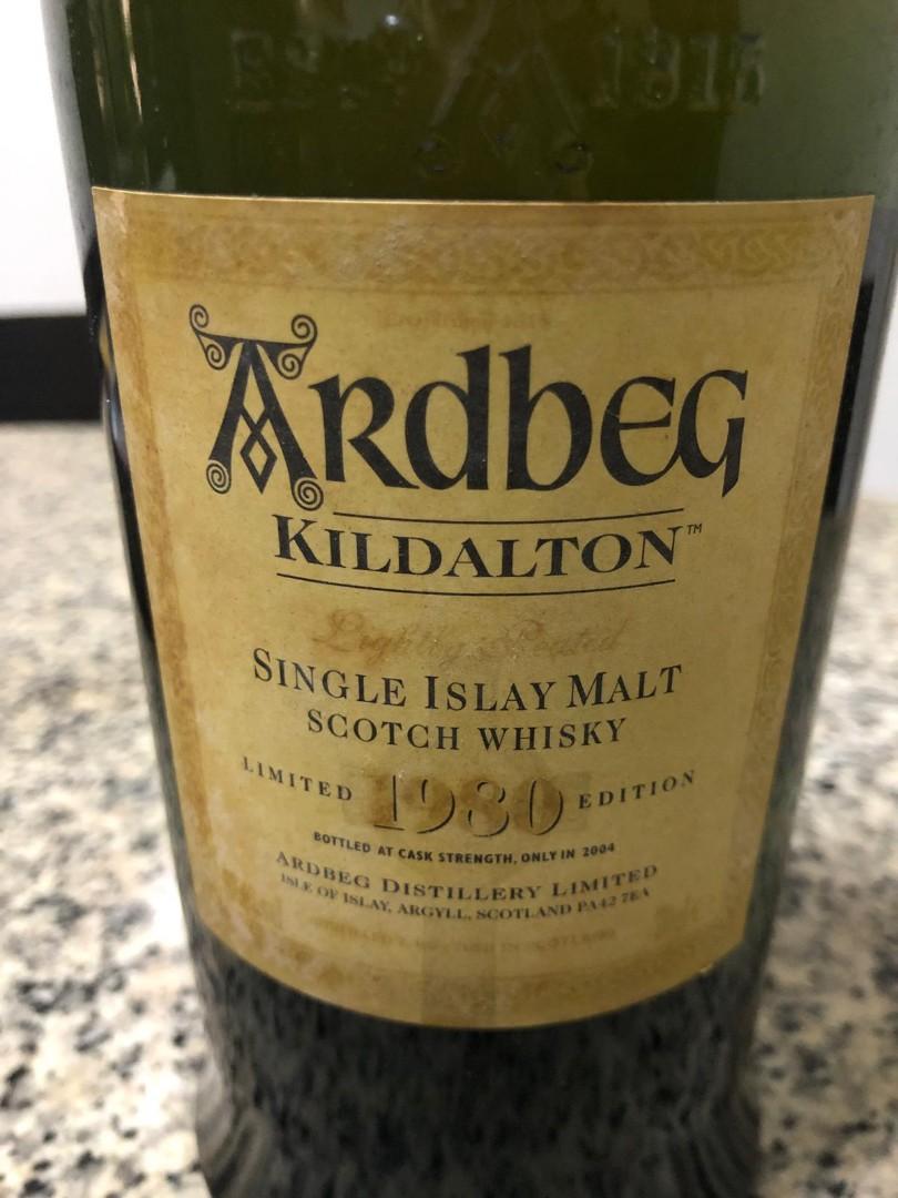 Ardbeg - Kildaton 1980 edition, Food & Drinks, Alcoholic Beverages on ...
