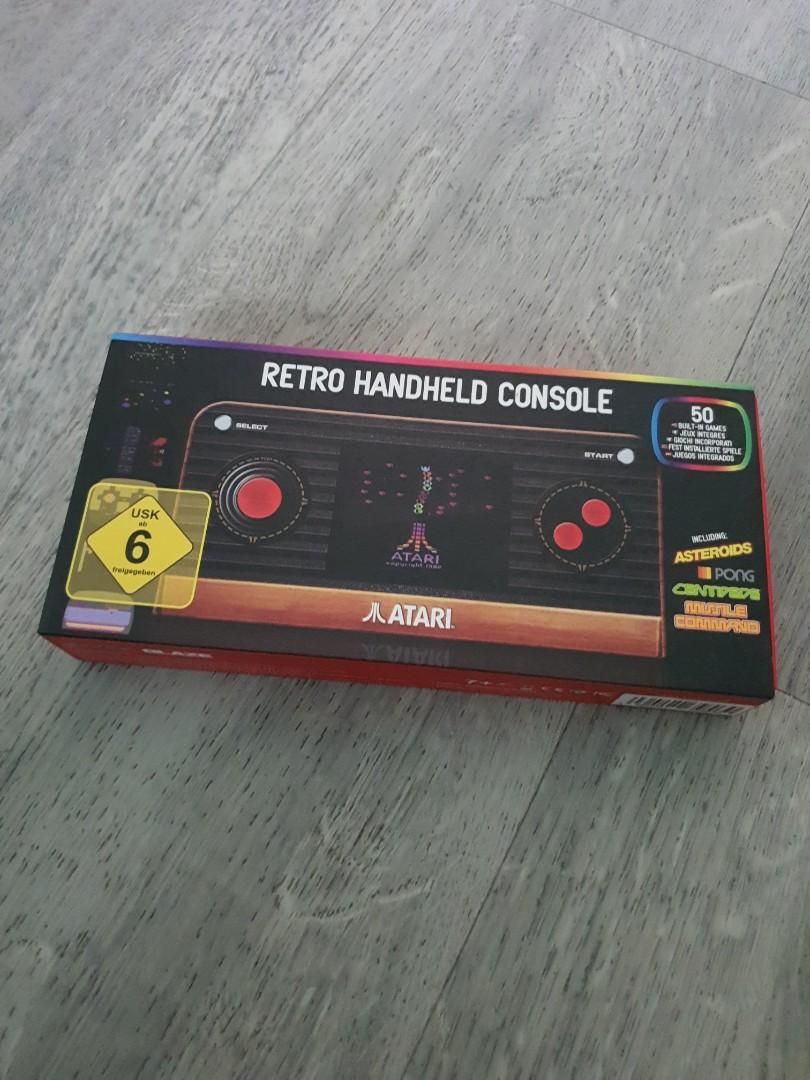 Atari Retro Handheld Console, Video Gaming, Video Game Consoles, Others ...