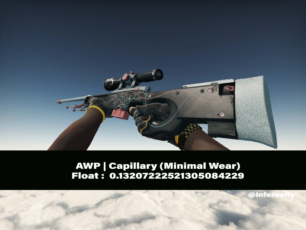 AWP Capillary MW CSGO SKINS KNIVES, Video Gaming, Gaming Accessories ...